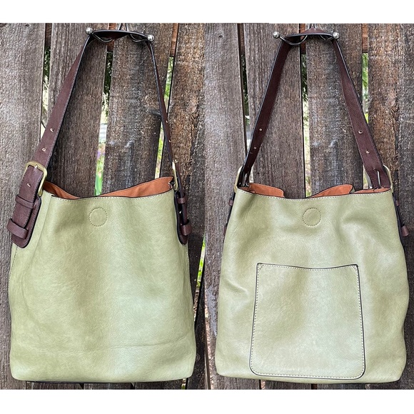 Joy Susan | Bags | Joy Susan Vegan Leather Classic 2 In Hobo Bag Purse ...